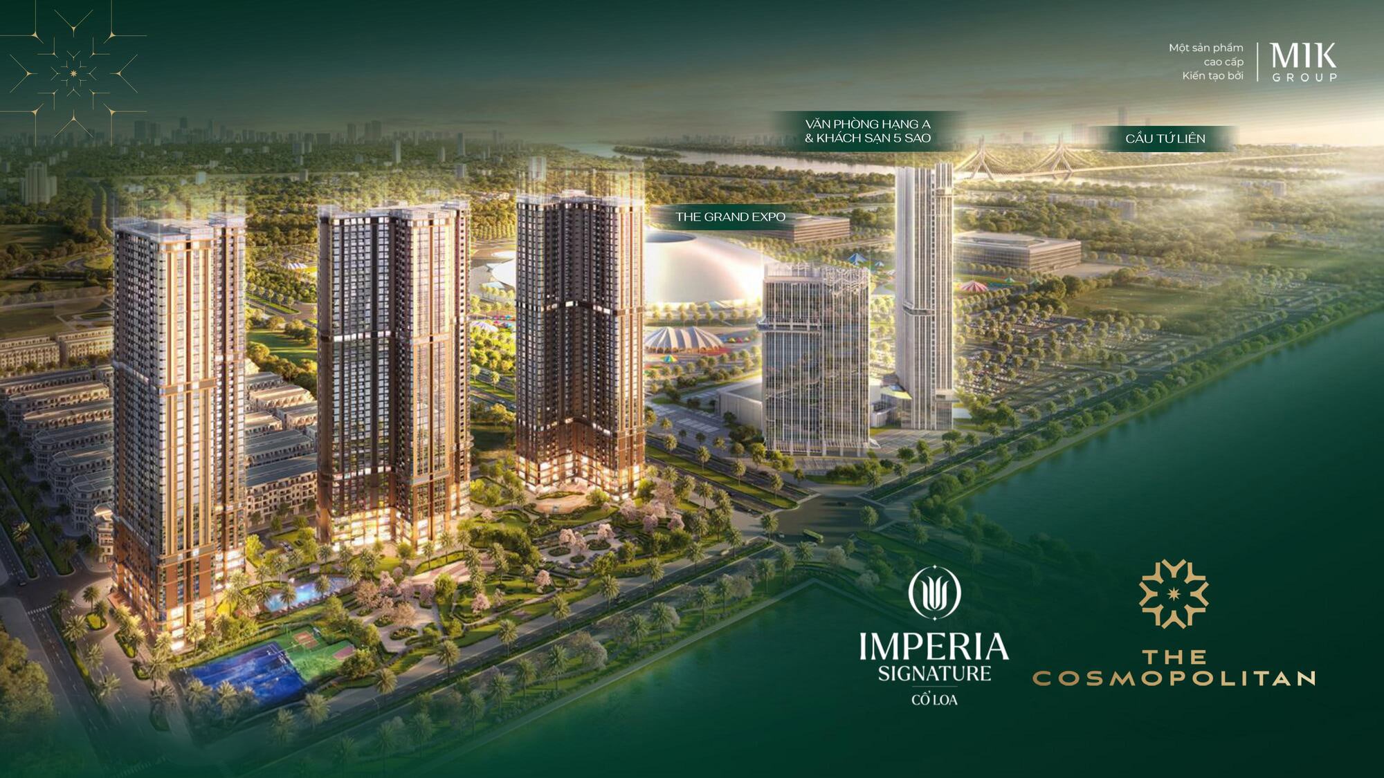 The Cosmopolitan – Dấu ấn kiến trúc đẳng cấp của MIK Group trên cầu bộ ...